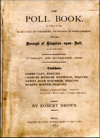 The Poll Book as taken at the Election of Members to Serve in ...
