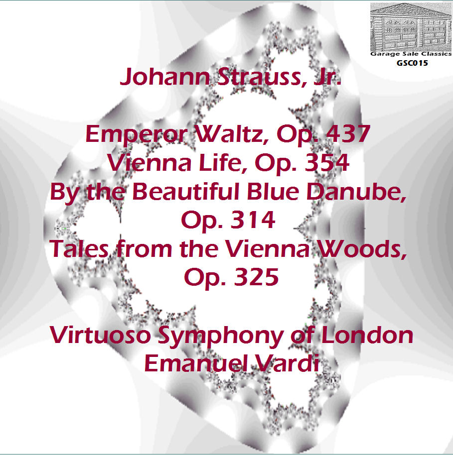Waltzes of Johann Strauss, Jr. - Virtuoso Symphony of London - Emanuel ...
