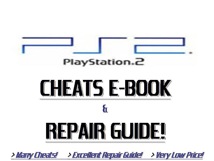 Playstation 2 PS2 Cheat E-Book & Repair Guide! cheats +Resell | eBooks ...