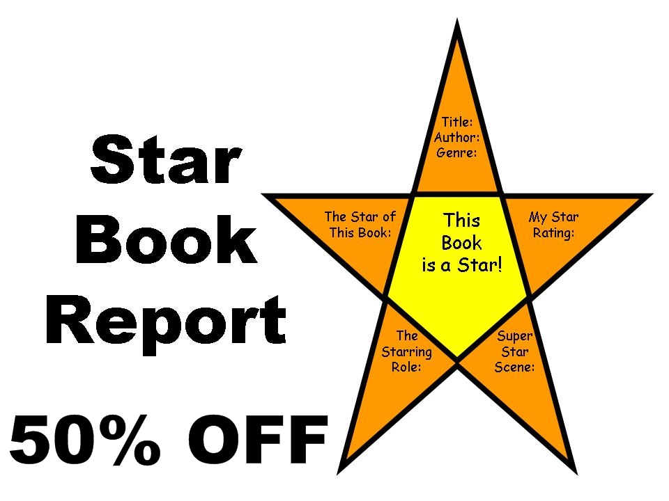 50% Off Star Book Report Project | Documents and Forms