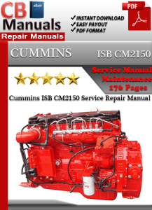 Cummins ISB CM2150 Workshop Service Manual | digitalworkshoprepair
