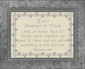 Name Blessings - Levi 2 | Crafting | Cross-Stitch
