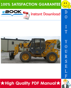JCB 506B, 506C, 506CHL, 508C Telescopic Handler Service Repair Manual ...