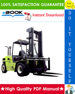 Clark C60, C70, C80 Forklift Trucks Service Repair Manual | eBooks