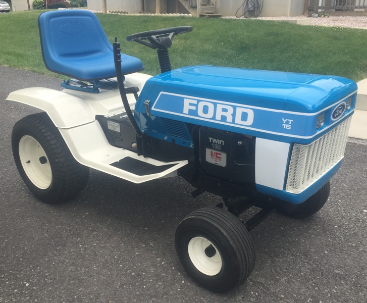 Ford YT12.5, YT14, YT16, YT16H, YT18H Yard Tractors and Attachment ...
