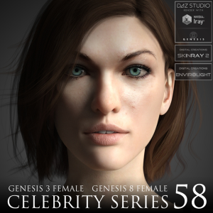 Celebrity Series 58 for Genesis 3 and Genesis 8 Female | Software | Design