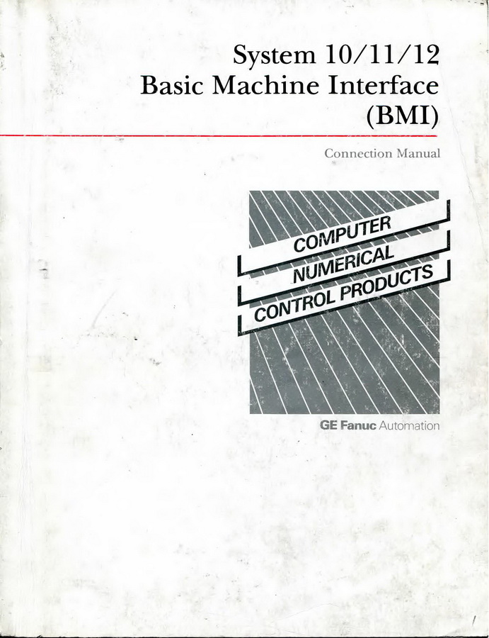 B-54813E-3/03 FANUC 10M, 11M, 12M, 10T, 11T, 12T Connecting Manual (BMI) | Documents and Forms