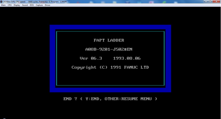 FANUC FAPT Ladder I (DOS) Supported for more FANUC Controller PMC models than others free ...