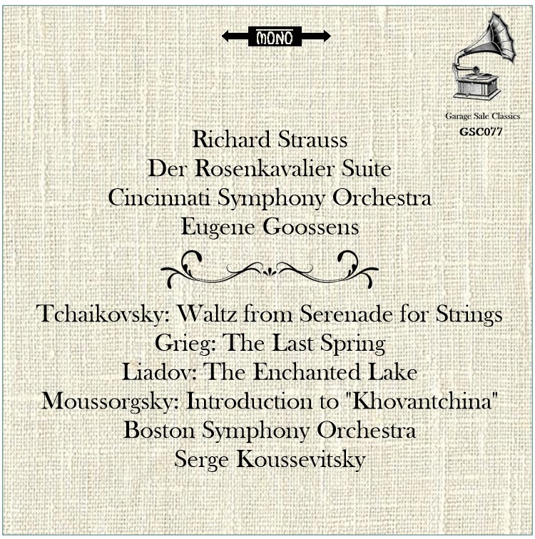 Music of Richard Strauss, Grieg, Tchaikovsky, Liadov & Mussorgsky ...