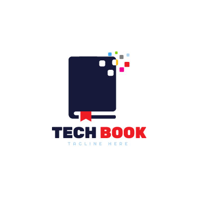 Tech Book Logo | Other Files | Graphics