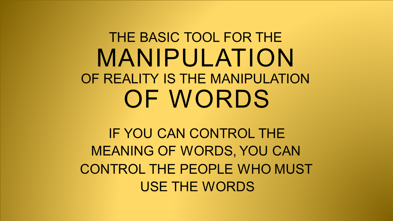 THE MANIPULATION Of WORDS | Photos and Images