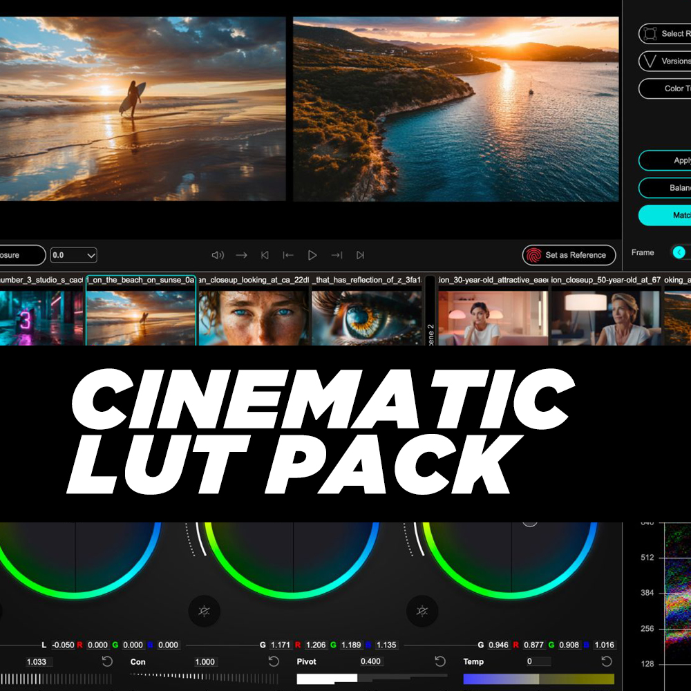 Huge Cinematic LUT pack | Movies and Videos | Other