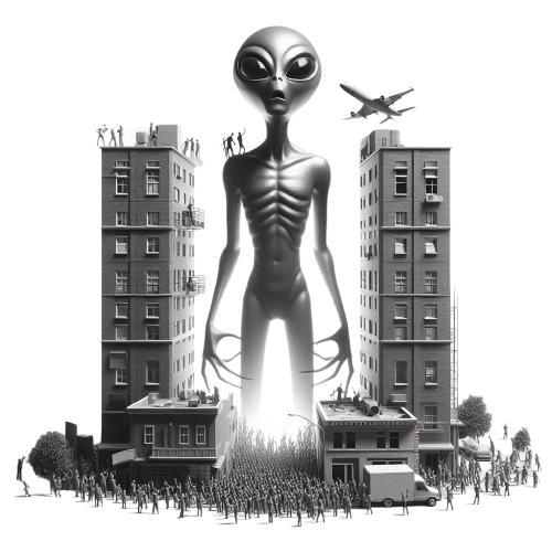Giant Grey Alien Design | Photos and Images | Digital Art
