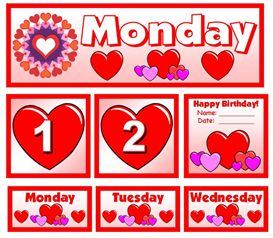 February Calendar Set | Other Files