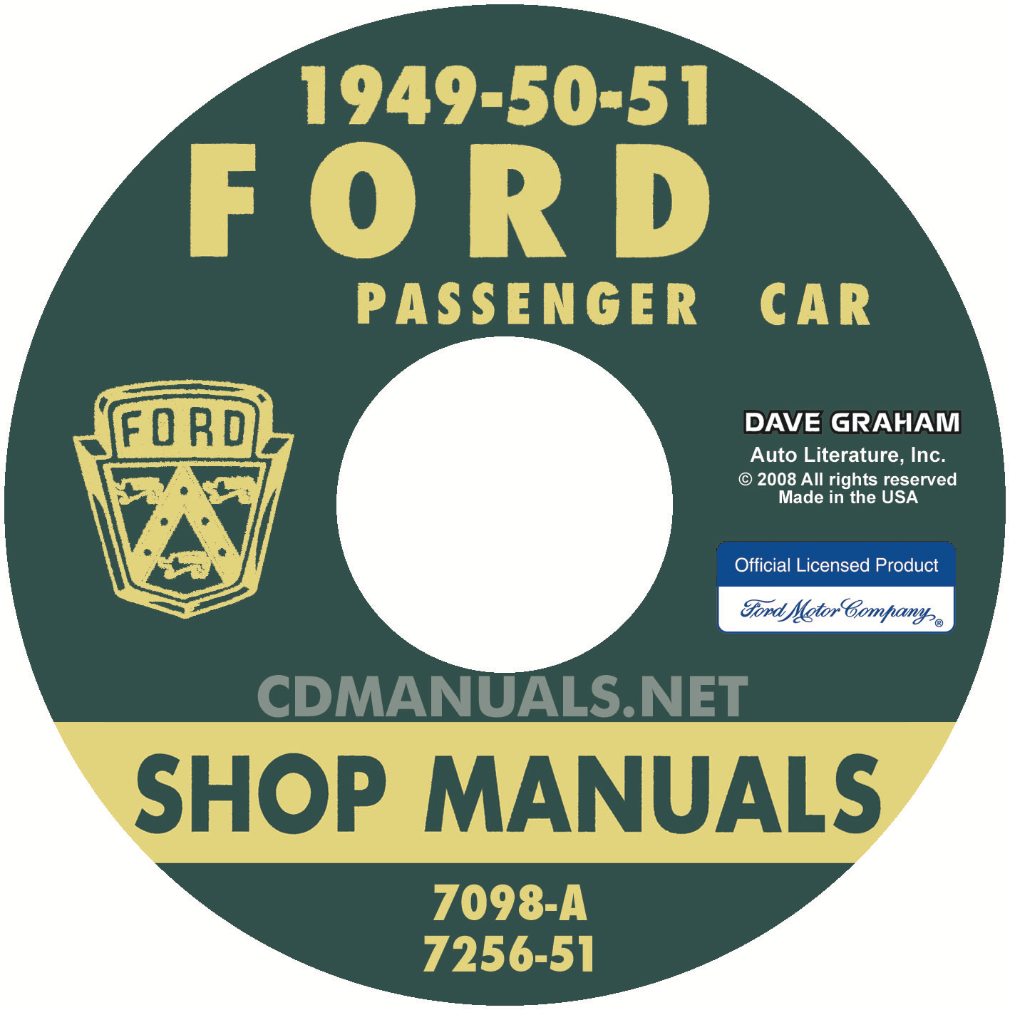 1949 1951 Ford Shop Manual All Models Ebooks